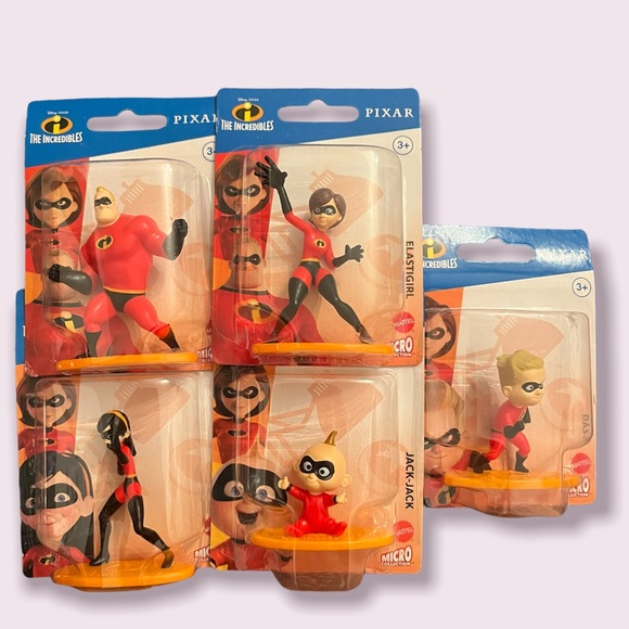 Disney | Toys | Disney Pixar The Incredibles Mattel Micro Collection ...